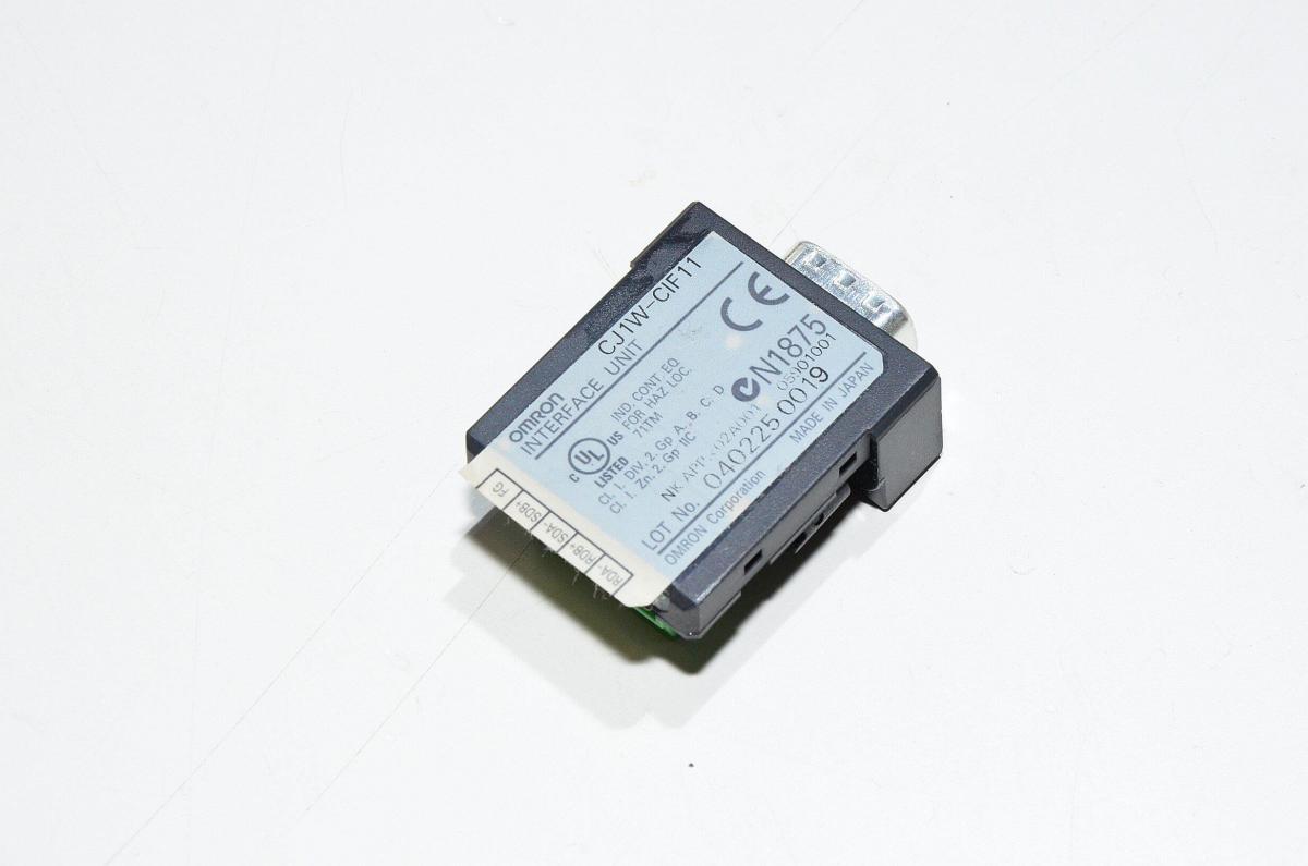 Omron CJW1-CIF11 Sysmac option RS-232C port to RS-422A port converter