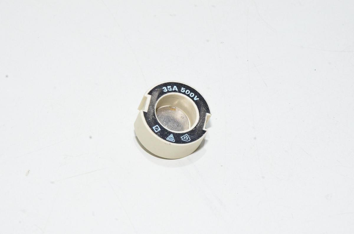 35A 500V DIII black ceramic screw in gauge ring for Diazed III fuse holder