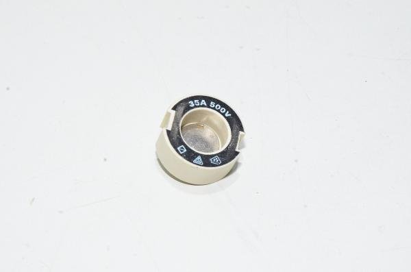 35A 500V DIII black ceramic screw in gauge ring for Diazed III fuse holder