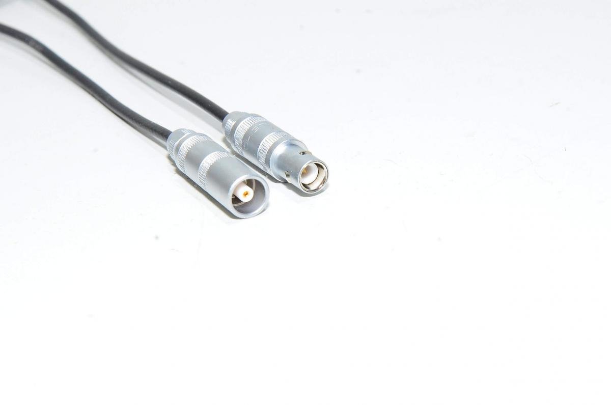Rinco 70kHz coaxial cable with straight female Lemo PCA.0S - straight ...