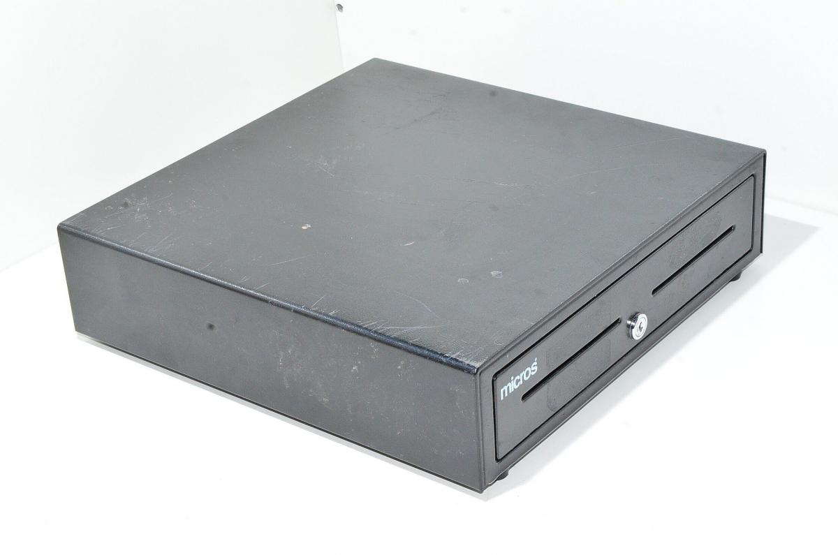 APG Cash Drawer VB030-6-BL1616-B5 black solenoid operated lockable cash ...