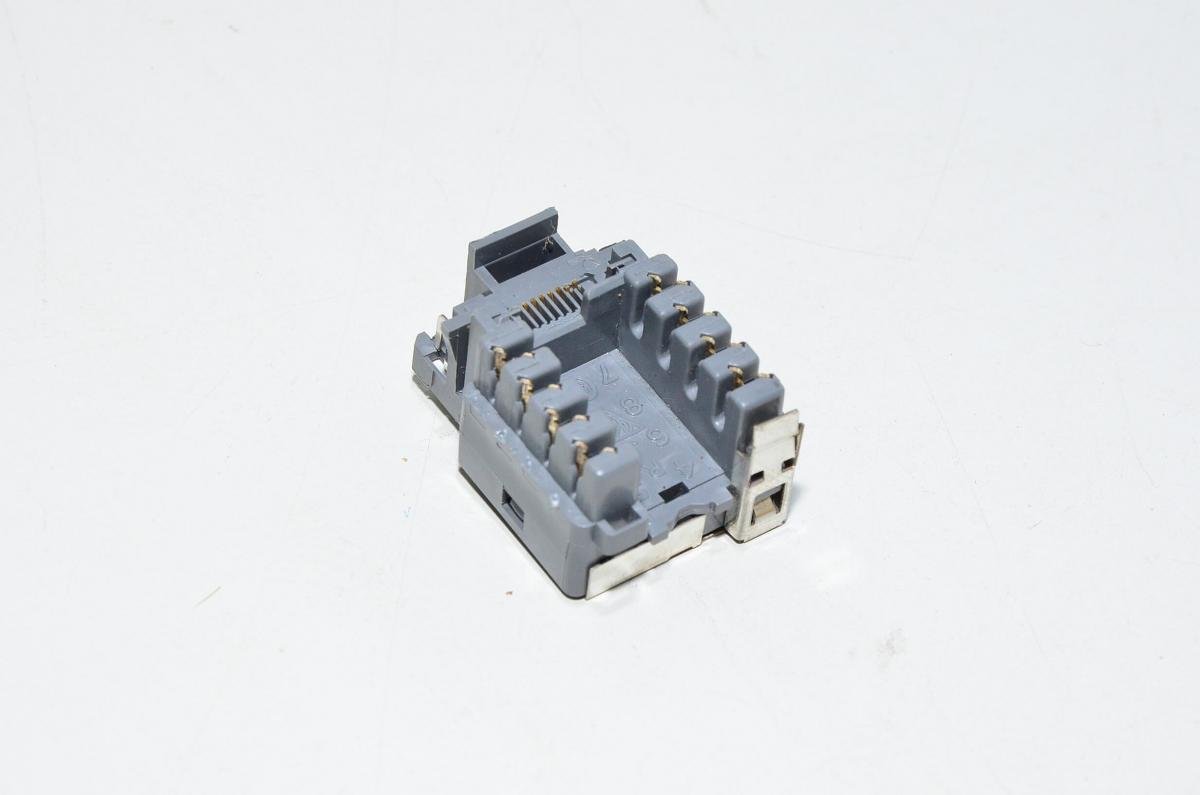 Krone RJ-K LN 6538/1/111/52 angled RJ45 CAT5 compact screened STP LAN ...