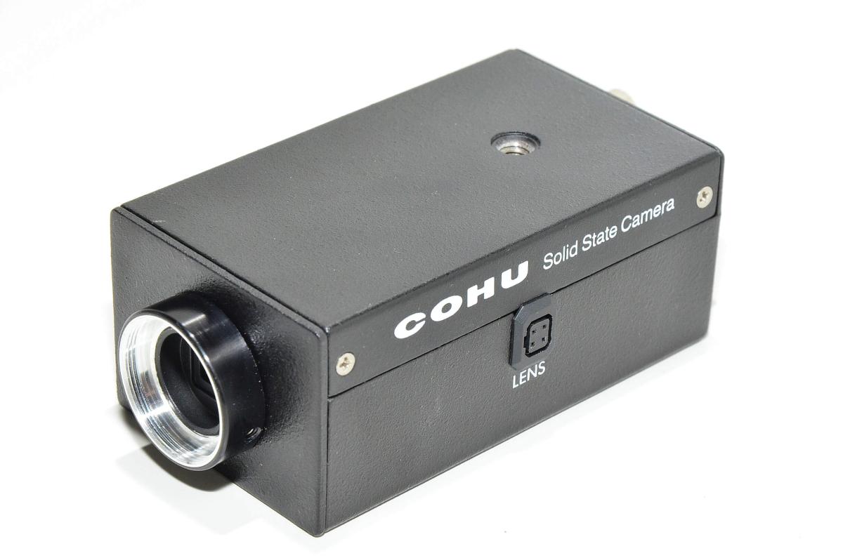 Cohu 2652-2005/0000 extra rigit solid state monochrome 1/2" CCTV camera ...