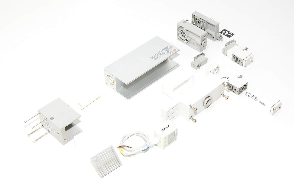 SMC ZL112-K15MOZ-EB65L multistage ejector with 1,2mm nozzle, 24VDC ...