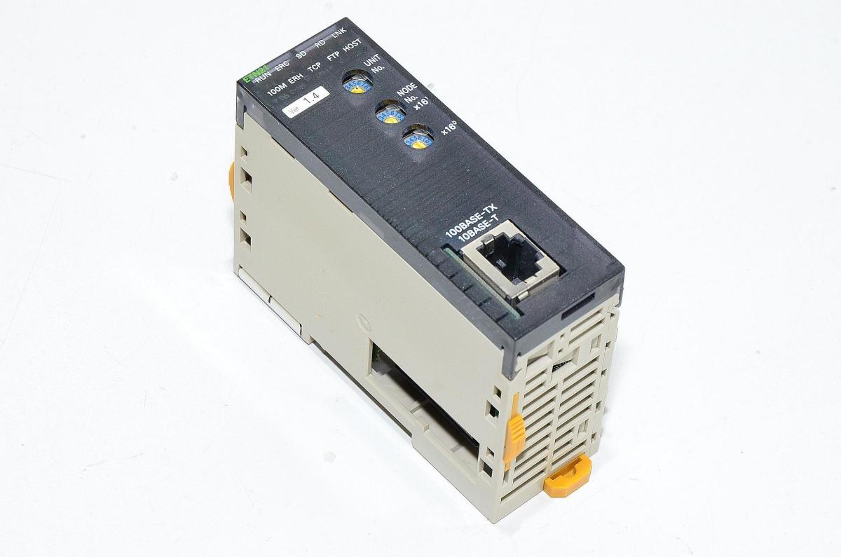 Omron CJ1W-ETN21 V1.4 ethernet unit *new*