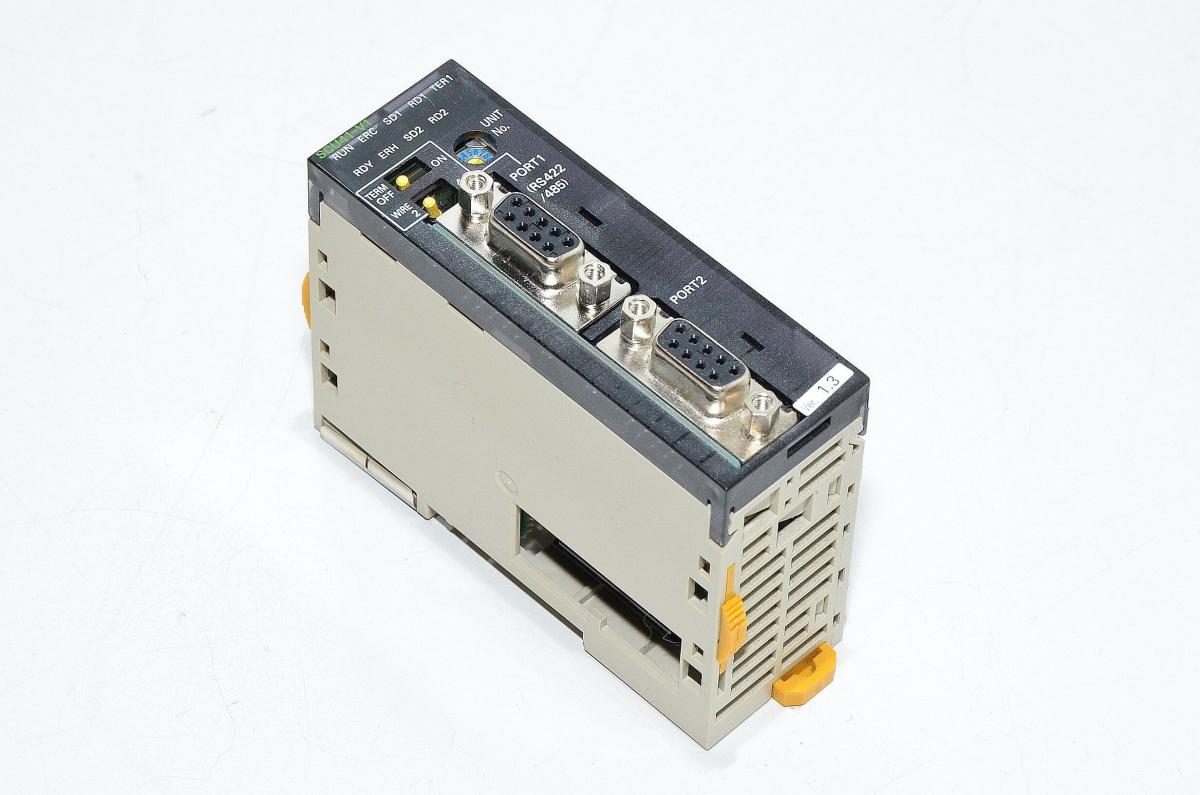 Omron CJ1W-SCU41-V1 V1.3 serial communication unit 1X RS-232C port + 1X ...