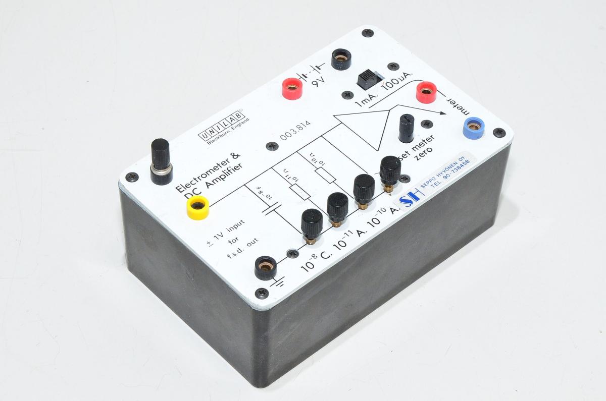 Unilab 003.814 electrometer DC amplifier