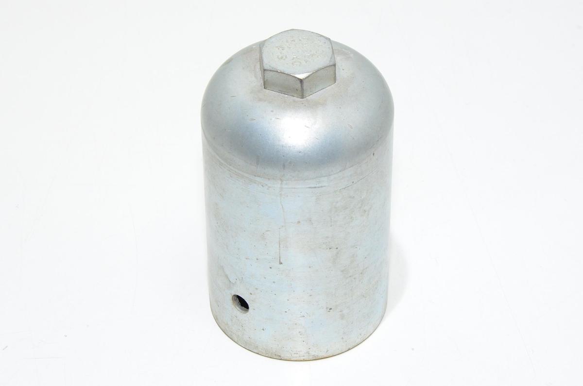 Gas bottle protective steel cap, max 150kg, W80x1/11"