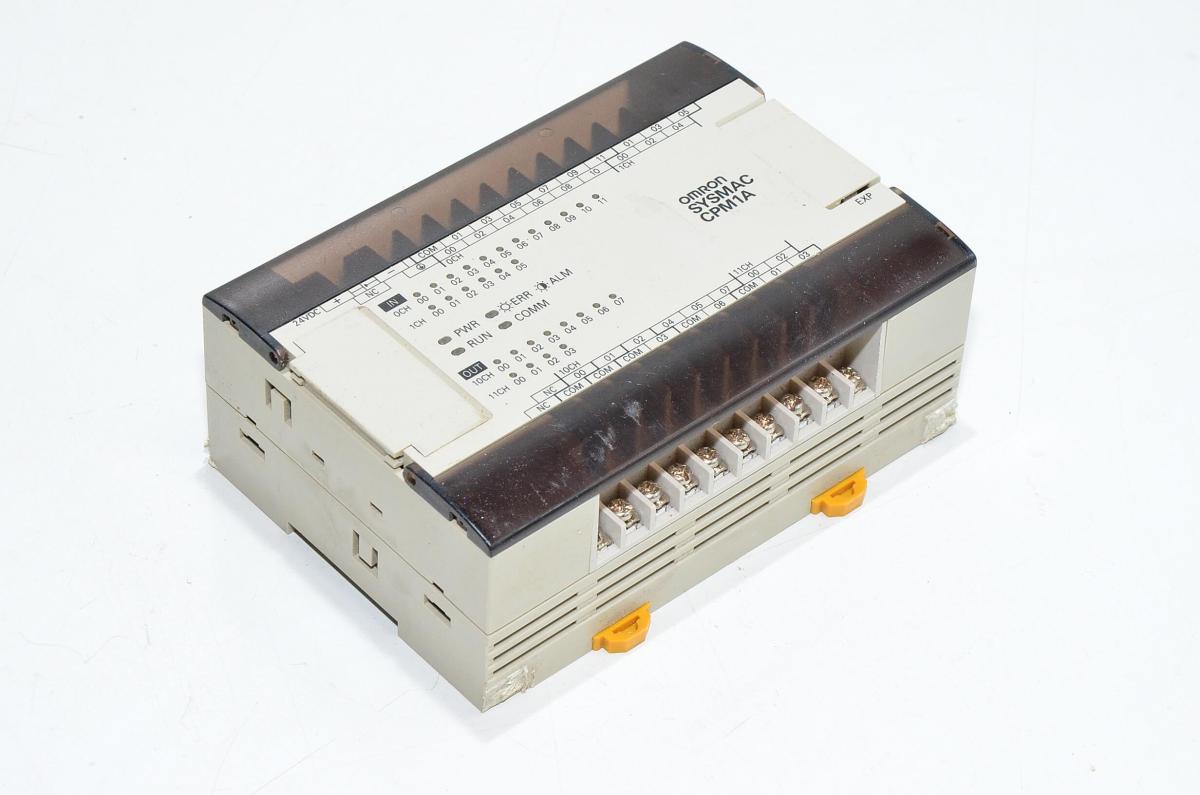 Omron Sysmac mini CPM1A-30CDR-D programmable controller, CPU unit *mounts cut*