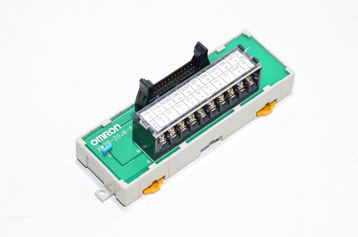 Omron XW2B-20J6-6 terminal block conversion unit