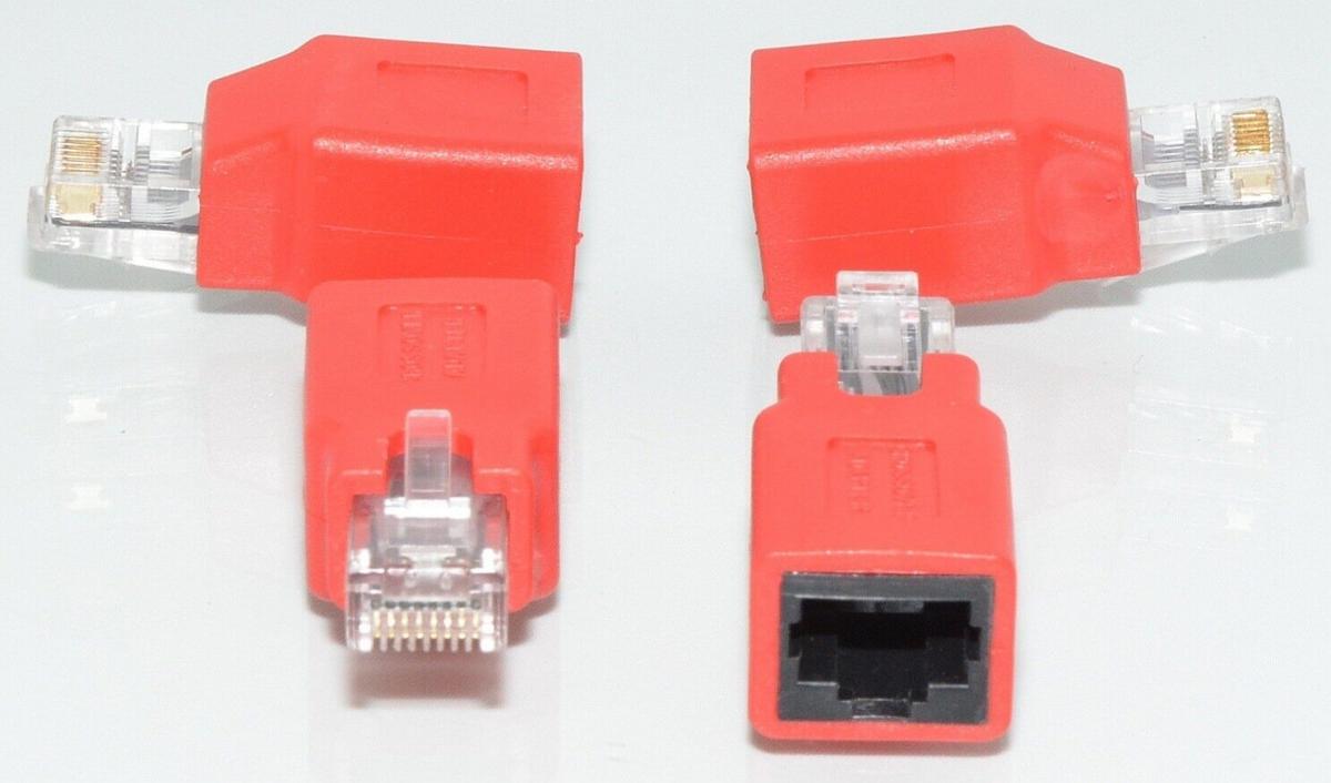 LAN cable cross over adapter (LAN X-Over adapter) *new*