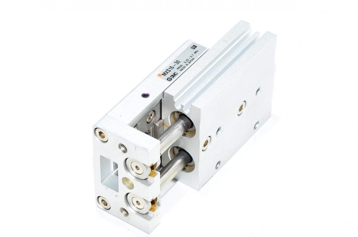 SMC MXS16-30 Compact Dual Rod Air Slide table with cross roller guide