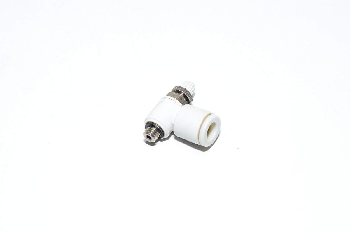 SMC AS1201F-M5-06 elbow type meter-out speed controller with M5x0.8 ...