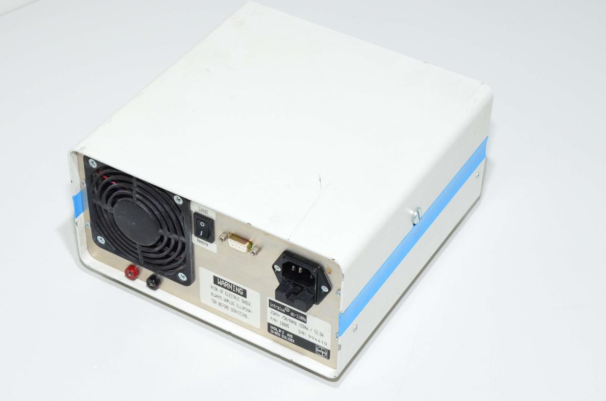 Volpi Intralux dc-1100 150W fibre optic light unit with halogen lamp dimmer